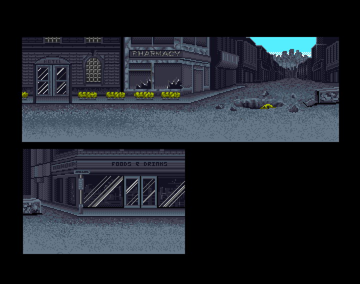 Sunteam | Alien Storm backgrounds