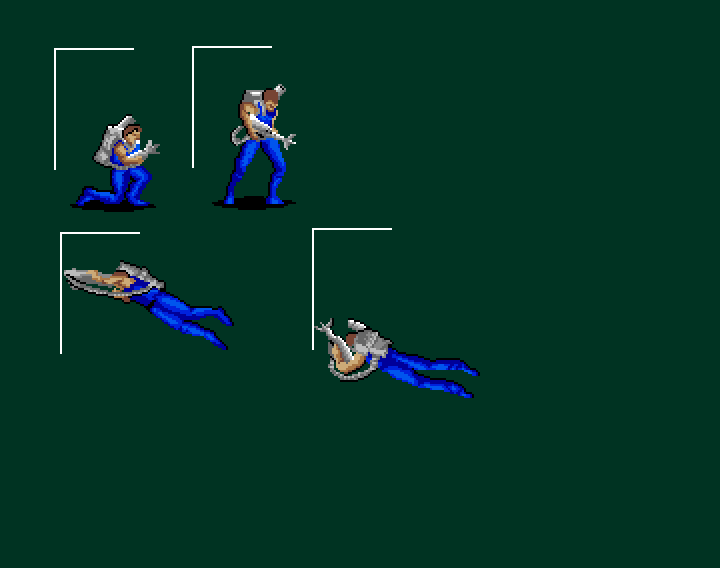 Sunteam | Alien Storm sprites