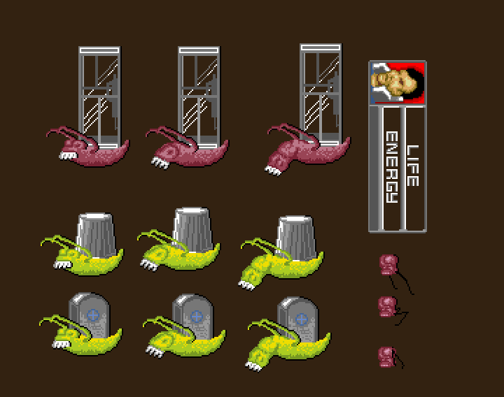 Sunteam | Alien Storm sprites