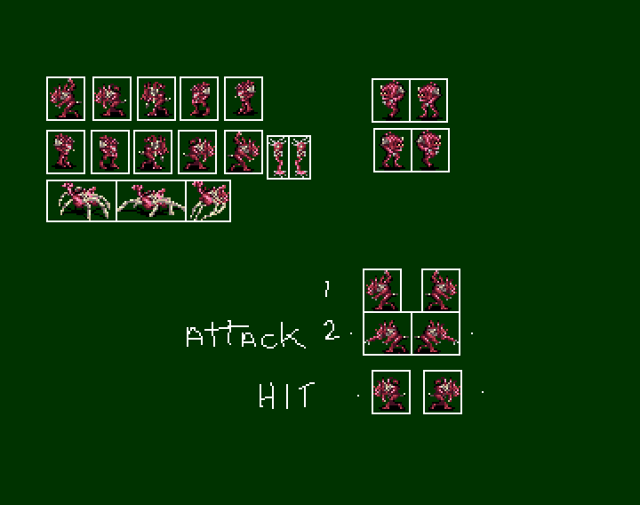 Sunteam | Alien Storm sprites