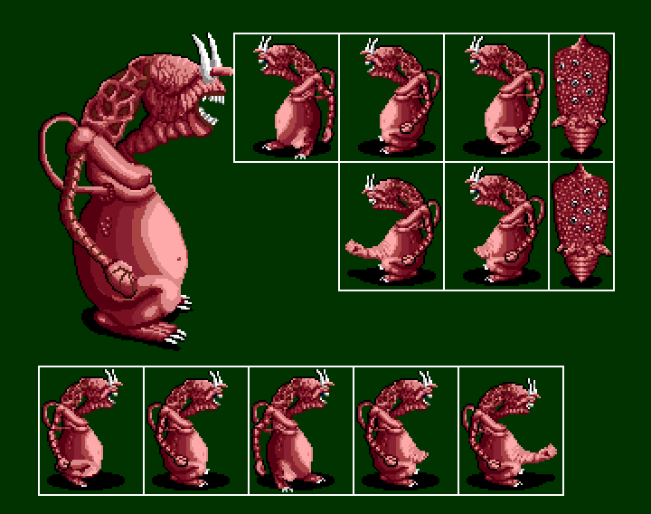 Sunteam | Alien Storm sprites